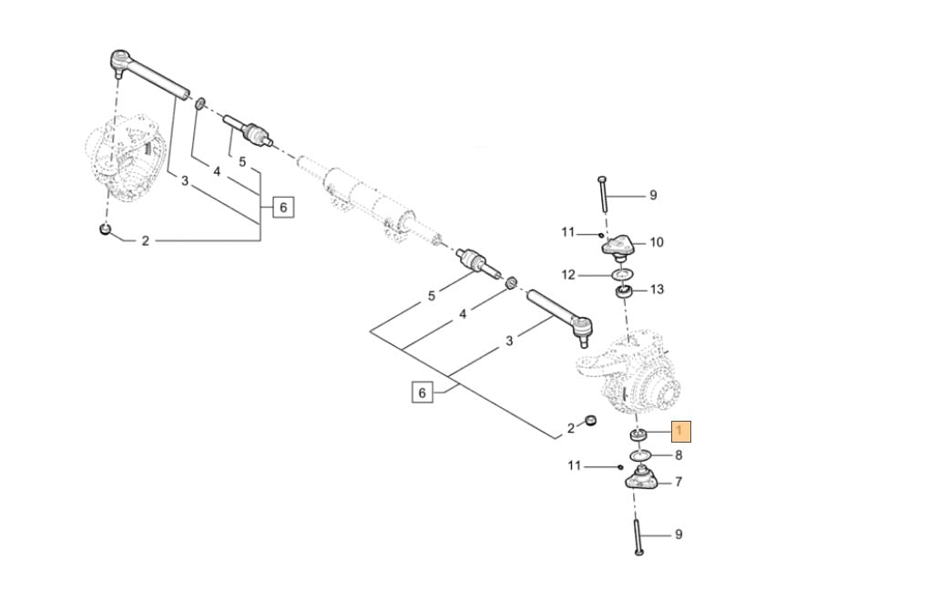 Rolamento De Esferas CASE 87523063 | CASE Peças